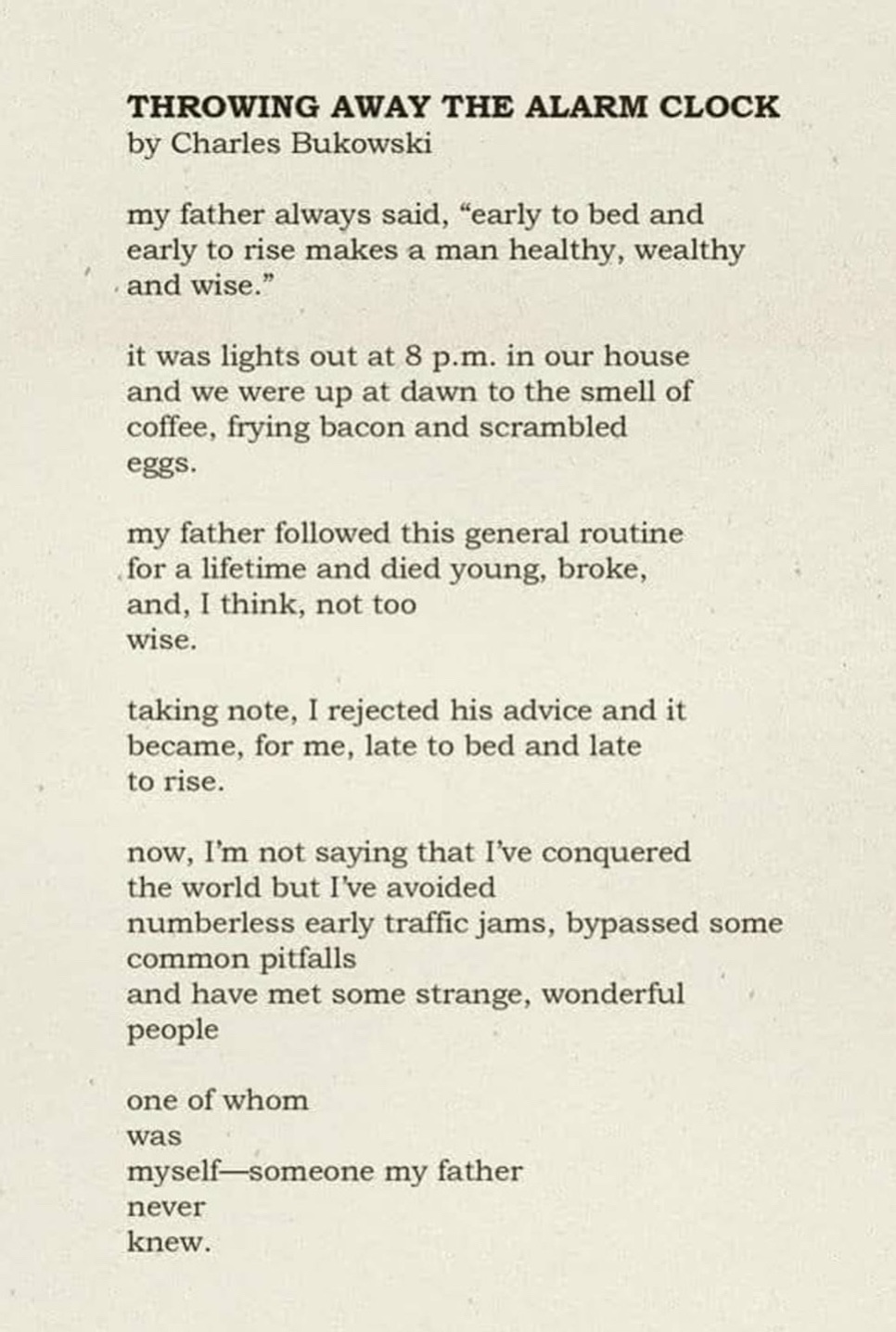 Poem - David Goodrich